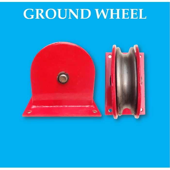 Toyu 0.5T--3T Ground Wheel Metal Lifting Wheel Fixed Bearing Pulley ...