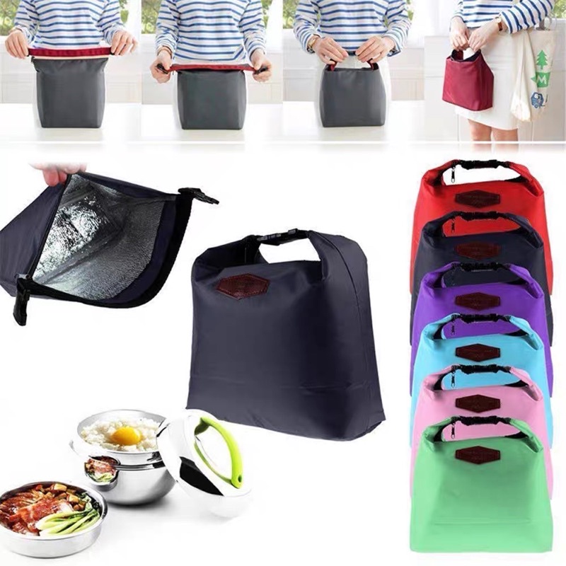 Insulated Lunch Pouch Bag Iconic Waterproof Food Storage Bag Student ...