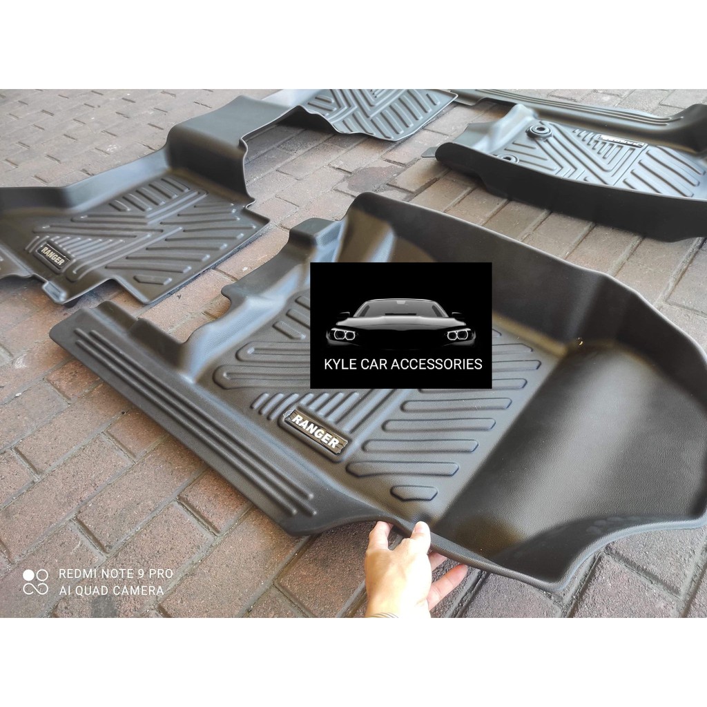 Ford Ranger 5D DEEP DISH fully extented matting 2015 TO 2022 model ...