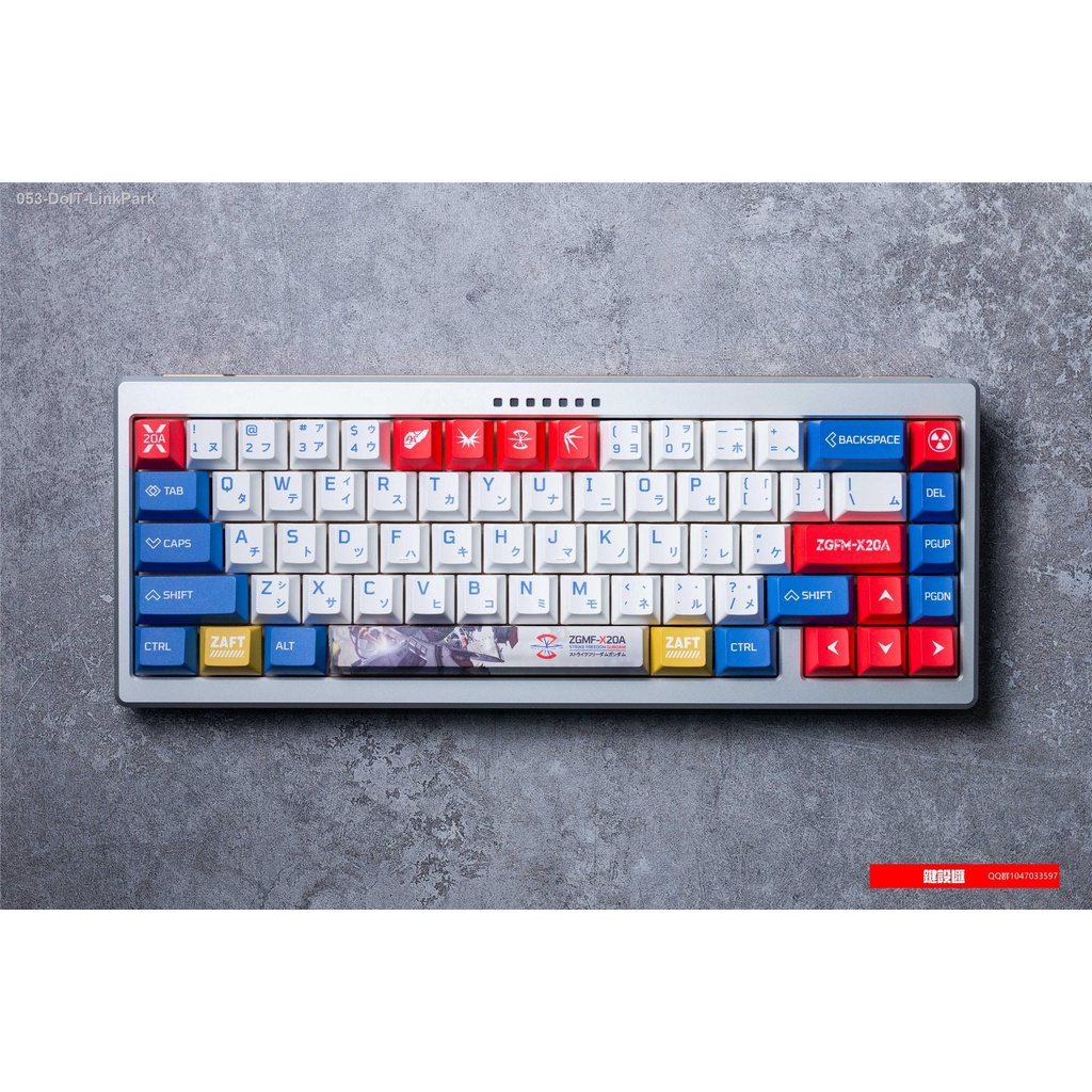 CHERRY height SEED Gundam assault free keycap PBT sublimation 142 keys ...
