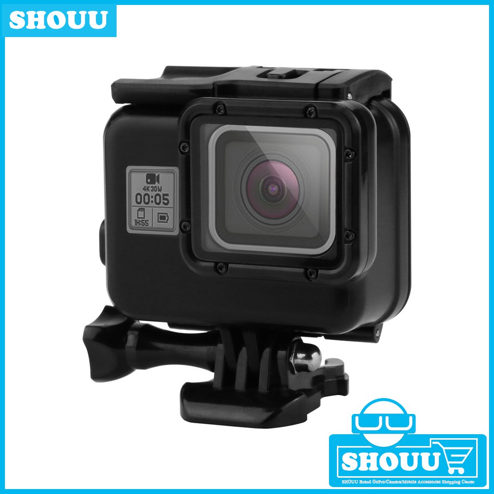 Action Camera Waterproof Case Gopro hero 5/hero 6/hero7 black deep ...