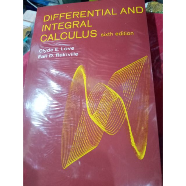 DIFFERENTIAL AND INTEGRAL CALCULUS Six edition | Shopee Philippines