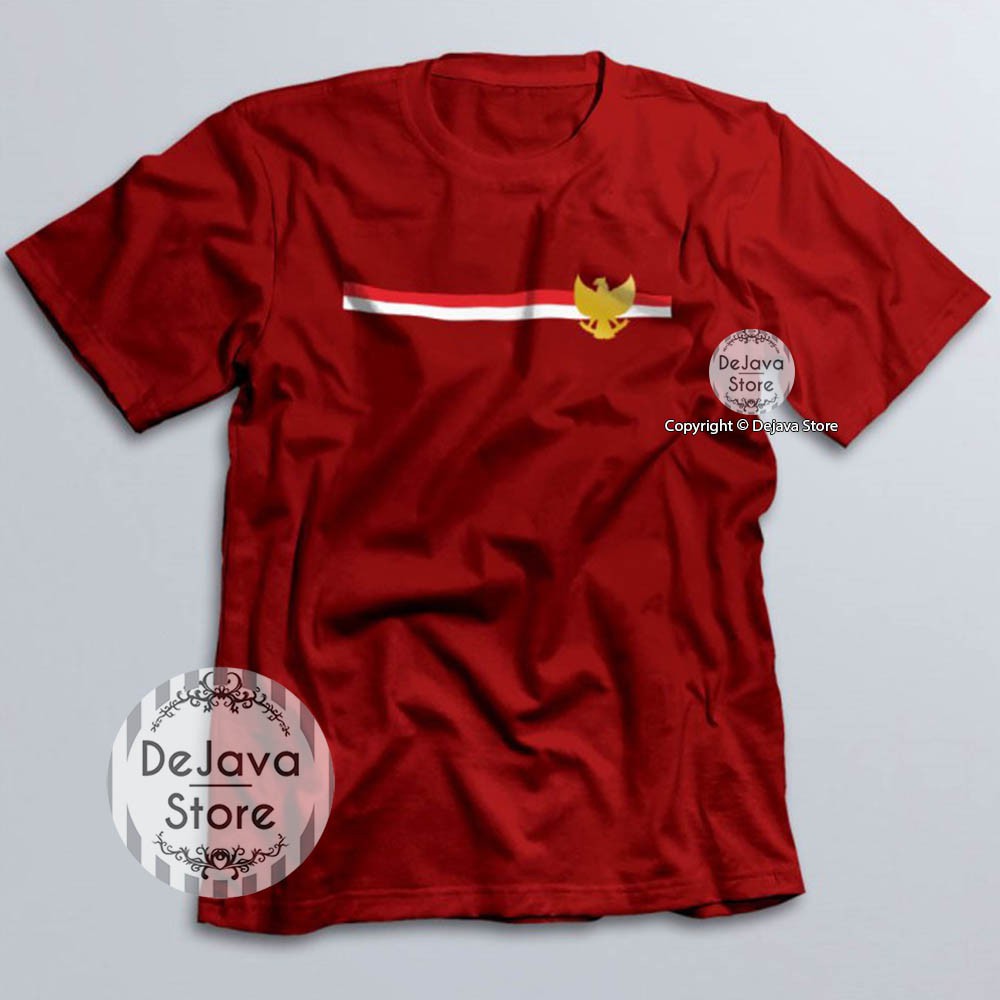 MERAH PUTIH Indonesian National Team Garuda Red And White T-Shirt ...