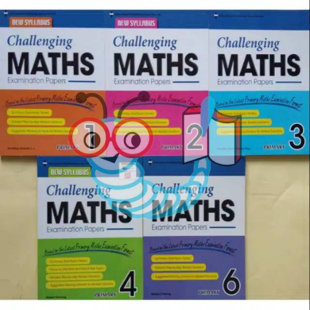 Challenging Maths Examination Papers Primary 1 2 3 4 6 | Shopee Philippines