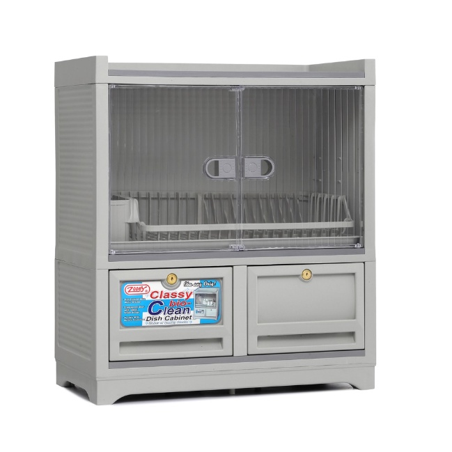 Zooey Classy Bio Clean Dish Cabinet/Organizer(ZY-908-N) | Shopee ...
