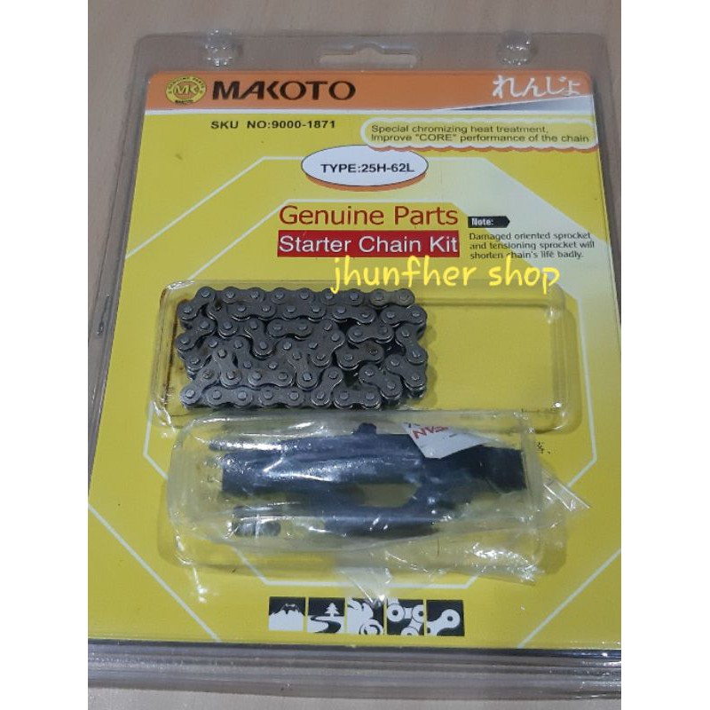 Starter Chain Kit - 25H-62L - XRM | Shopee Philippines