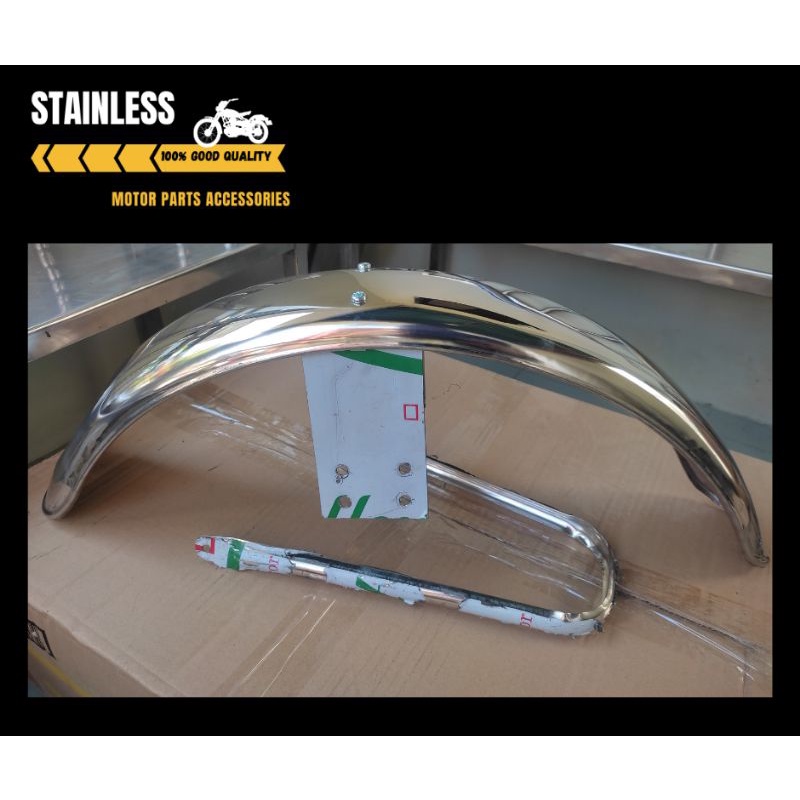 Honda Tmx 155 Front Fender (Stainless) | Shopee Philippines