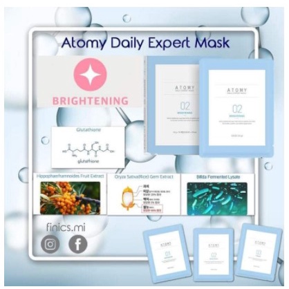 Daily MASK MOISTURE AND BRIGHTENING 1BOX (10PCS) | Shopee Philippines
