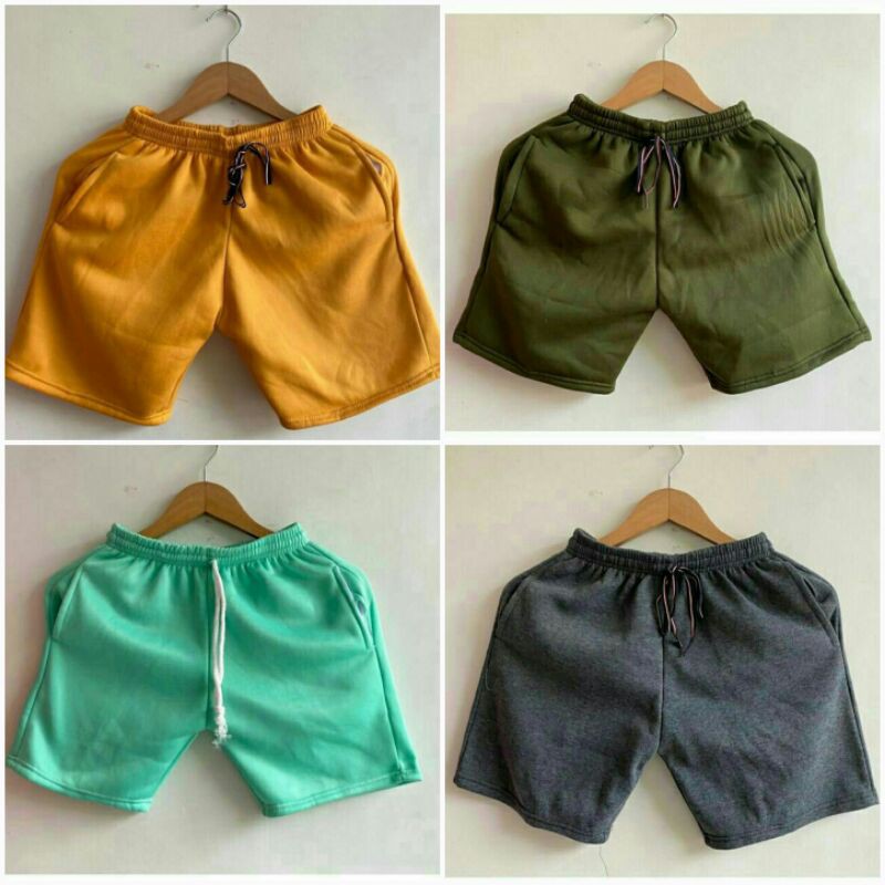 Jogger short for men ( plain color ) | Shopee Philippines