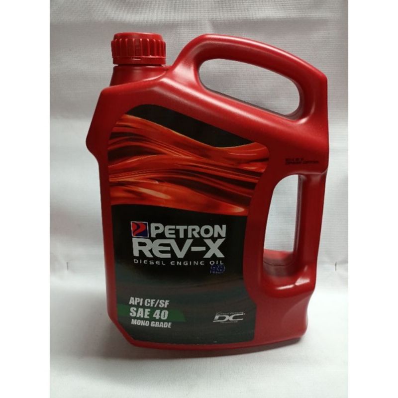 #PETRON#REV-X DIESEL ENGINE OIL HD #API CF/SF #SAE 40 # MONO GRADE #4 ...