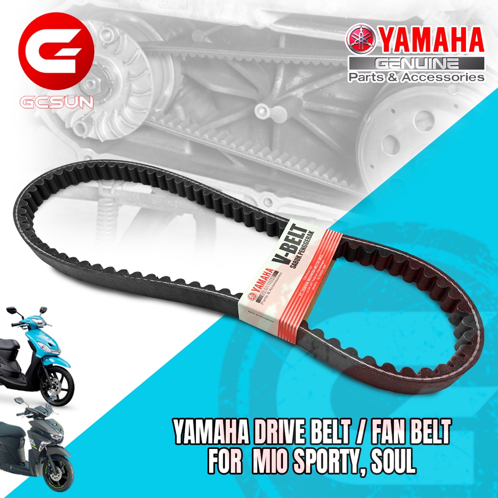 YAMAHA MIO SPORTY DRIVE BELT/FAN BELT 5VV-E7641-50 - GCSUN MOTORCYCLE ...