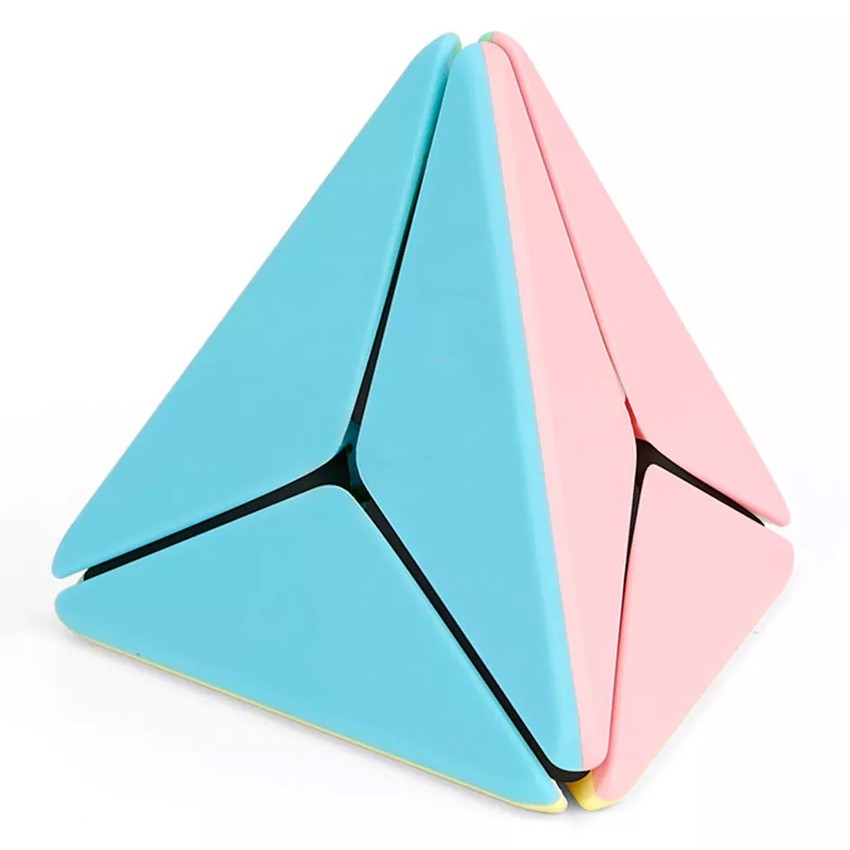 MoFang JiaoShi Boomerang Pyramid Magic Cube Macaron | Shopee Philippines