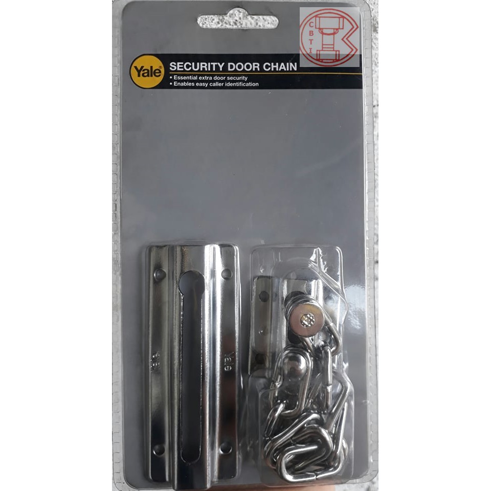 YALE_SECURITY_DOOR_CHAIN_(CHROMIUM PLATED) | Shopee Philippines