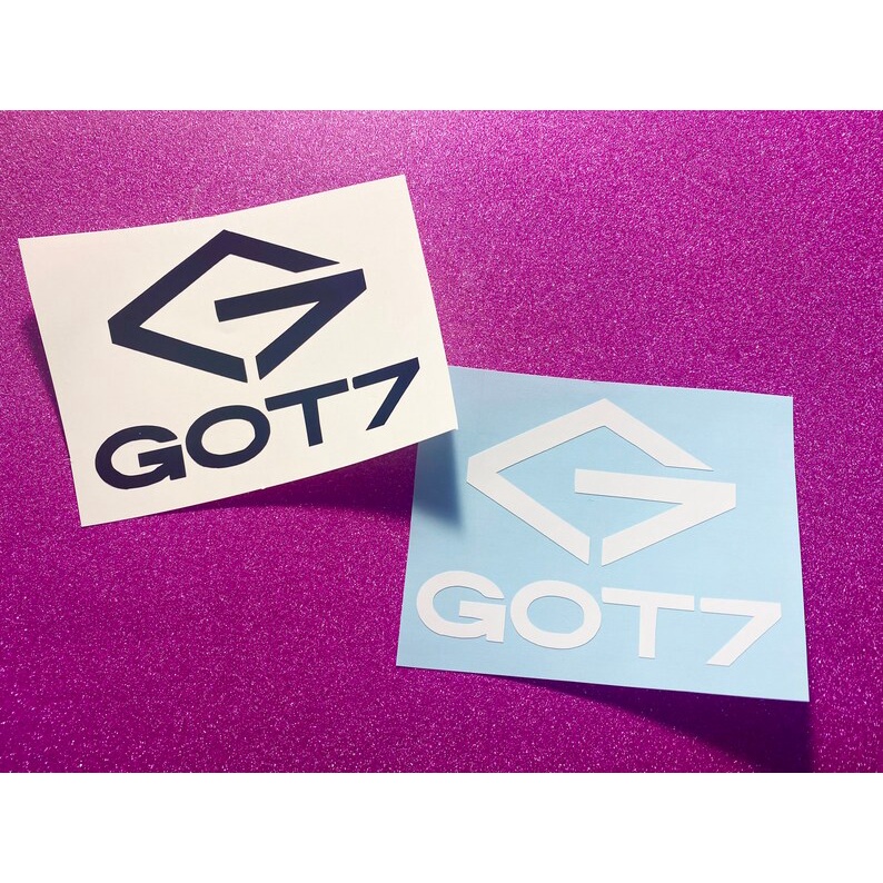 sticker\ GOT7 New Logo Vinyl Decals * 2022 Stickers Waterproof Die-Cut Resistant sticker ...
