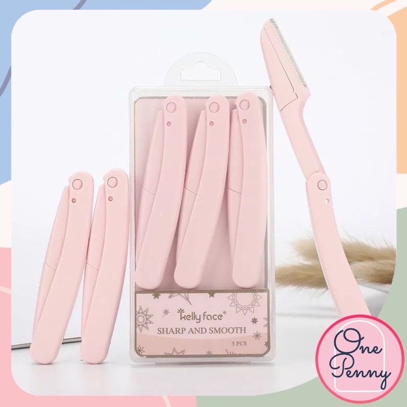 Eyebrow Razor Sharp Blade Set (1 Of 3 Pieces) | Shopee Philippines