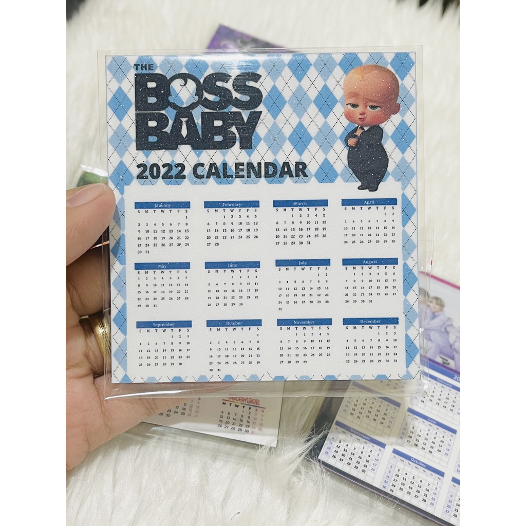 Personalized Calendar Ref Magnet Souvenir (No minimum order) | Shopee ...