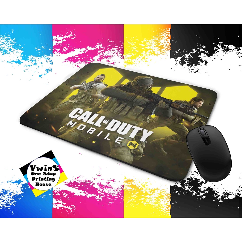 Call of Duty Design Mouse pad! Call of Duty Mobile mousepad! | Shopee ...