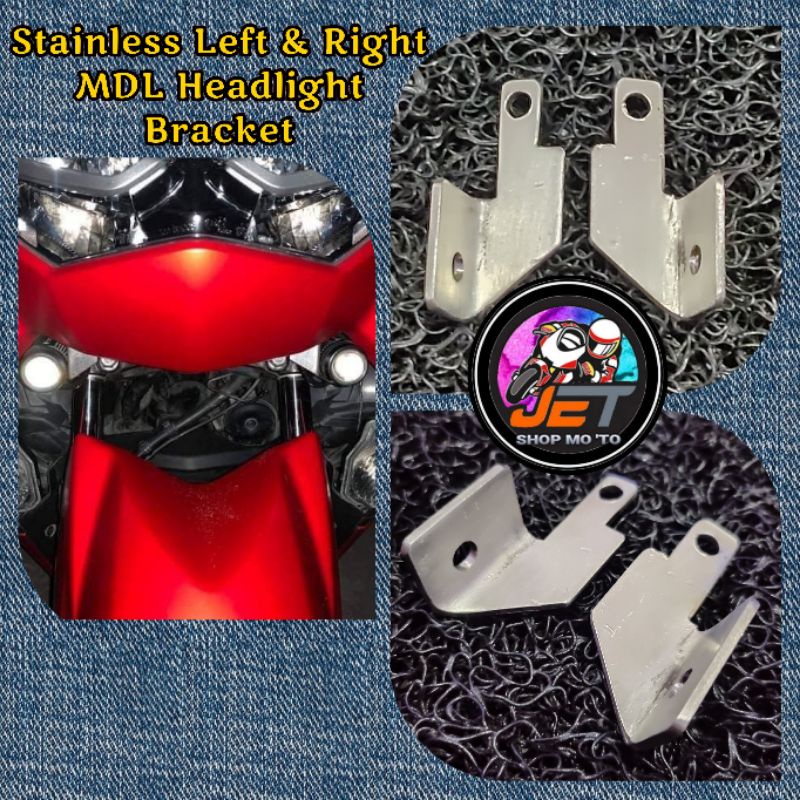 LEFT AND RIGHT MDL BRACKET (NMAX V2/V2.1) | Shopee Philippines