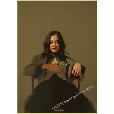 Singer Mitski Posters Be The Cowboy Retro Kraft Paper Vintage Room Home ...