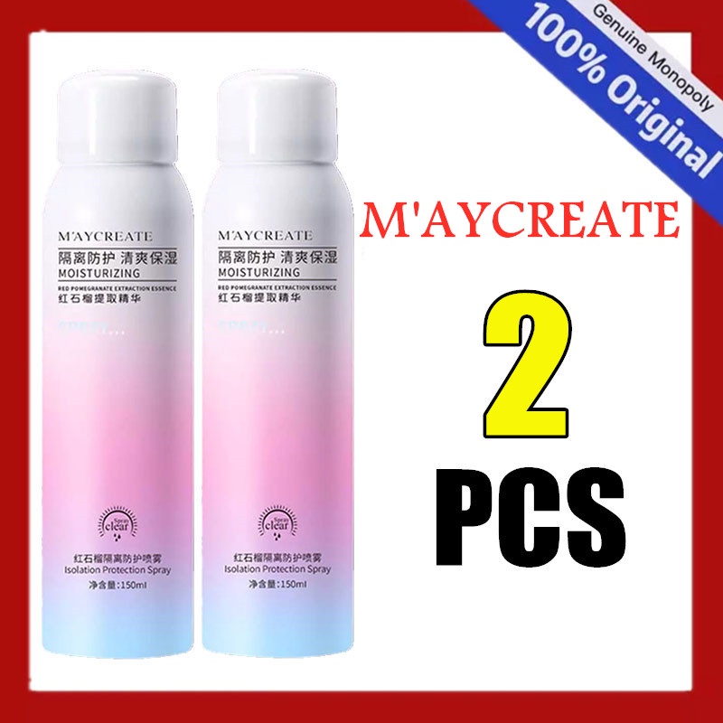 Buy 1 Take 1 Maycreate Skin Whitening Spray Original Sunscreen Spray ...