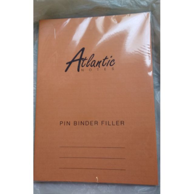 FILLER BINDER PIN NOTEBOOK (5pcs) | Shopee Philippines