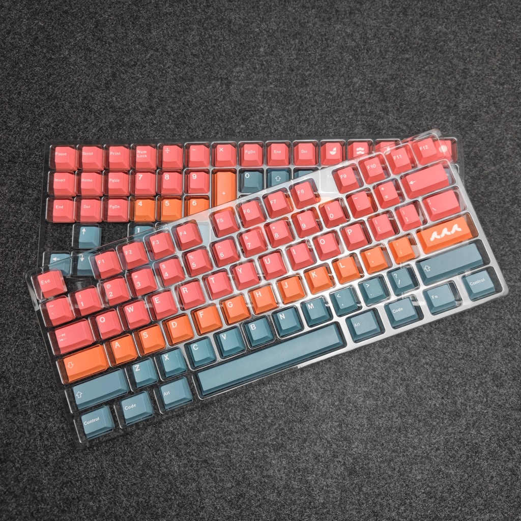 GMK Salt lake keycaps, 129 Keys keycaps cherry Profile DYE-SUB ...