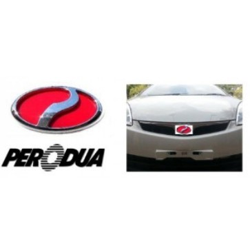 PERODUA Red Front & Rear Emblem Logo | Shopee Philippines