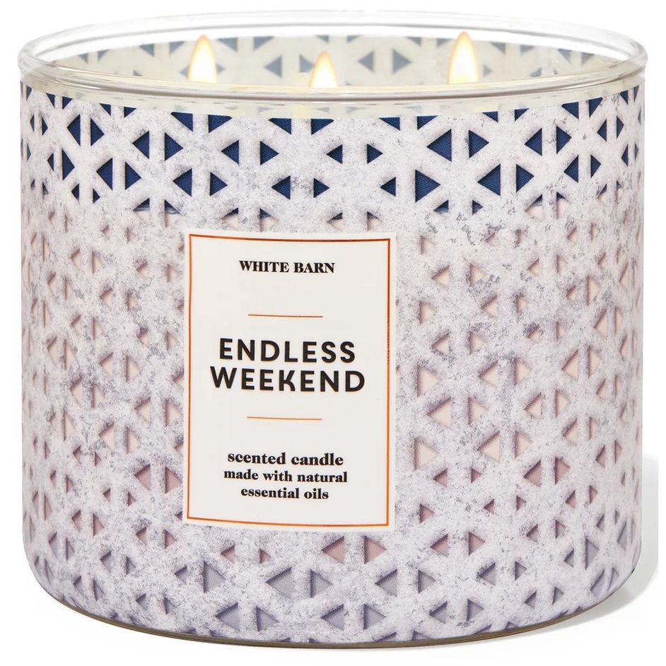 Bath & Body Works Endless Weekend 3-Wick Scented Candle (411 grams ...
