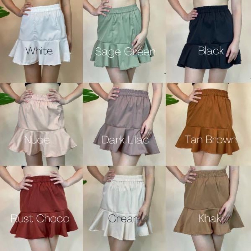 Mini Skirt with Raffles (VIXEN SKIRT) | Shopee Philippines