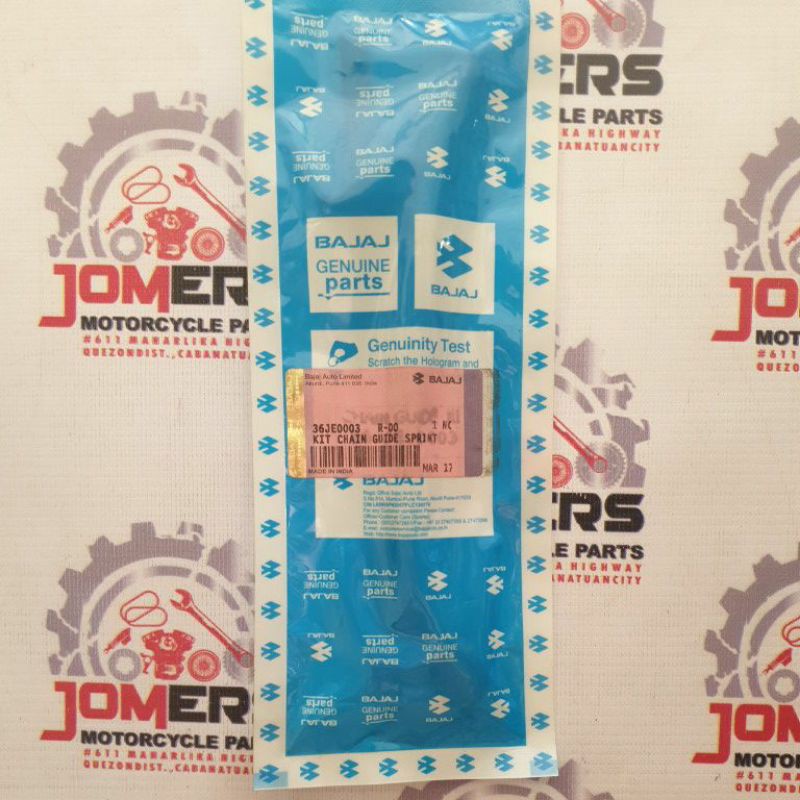 ROUSER 135 BOXER 150 CHAIN GUIDE KIT GENUINE 36JE0003 (G3-D) | Shopee ...
