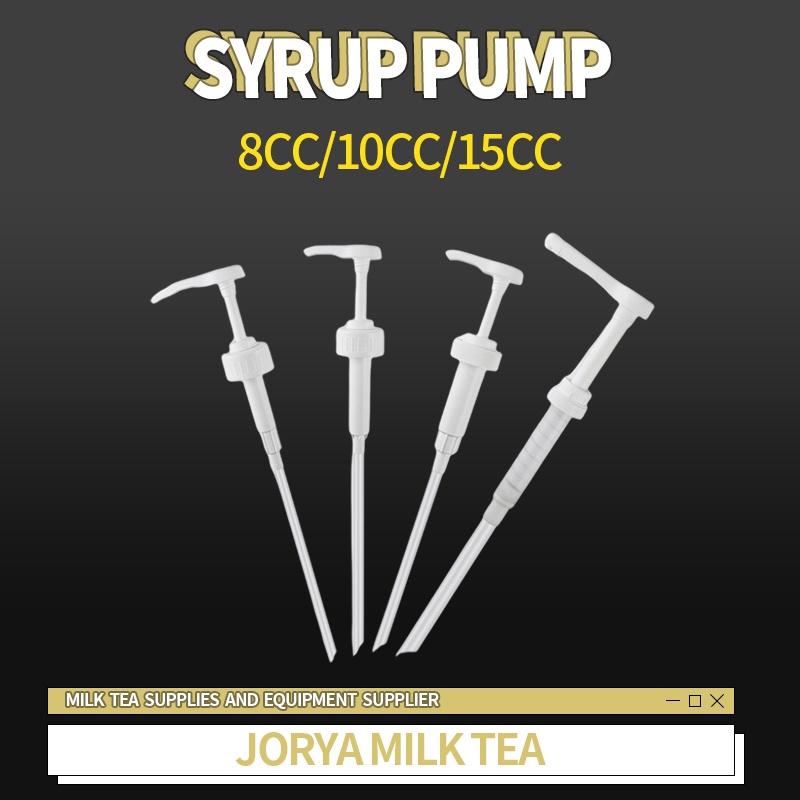 Syrup Pumps Milk Tea Syrup Pump Bottle Press Pump Bottle Pump Pressure 5cc 8cc 10cc 15cc 30cc ...