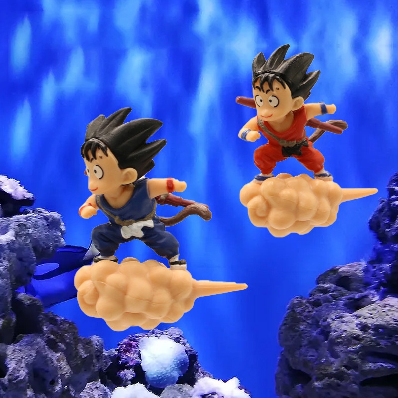 NEW Fish Tank Decoration Accessories Dragon Ball Z Kids Flying Son Goku ...