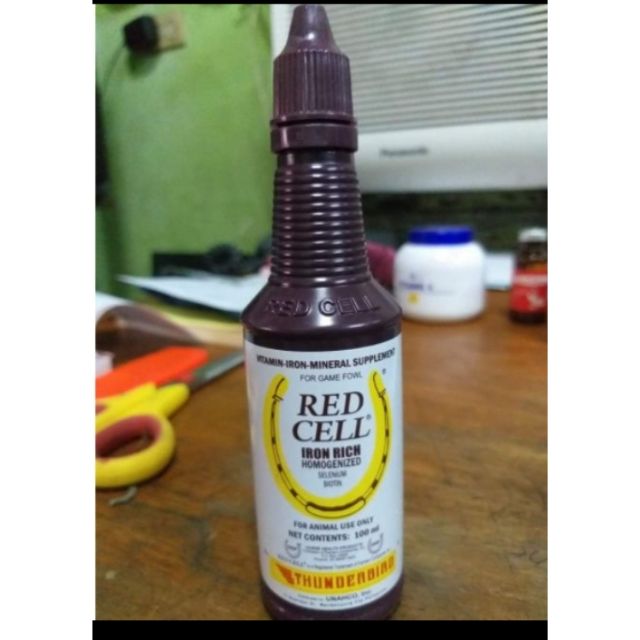 REDCELL 100ML IRON RICH FOR GAMEFOWL(thunderbird) | Shopee Philippines