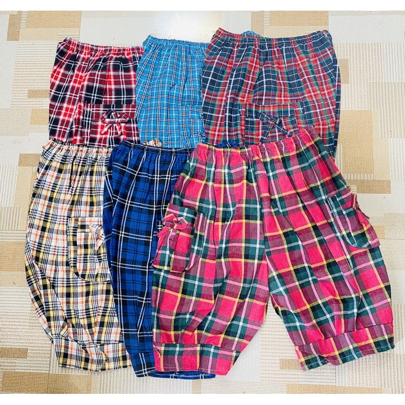 Tokong for adult women Cotton checkered assorted | Shopee Philippines