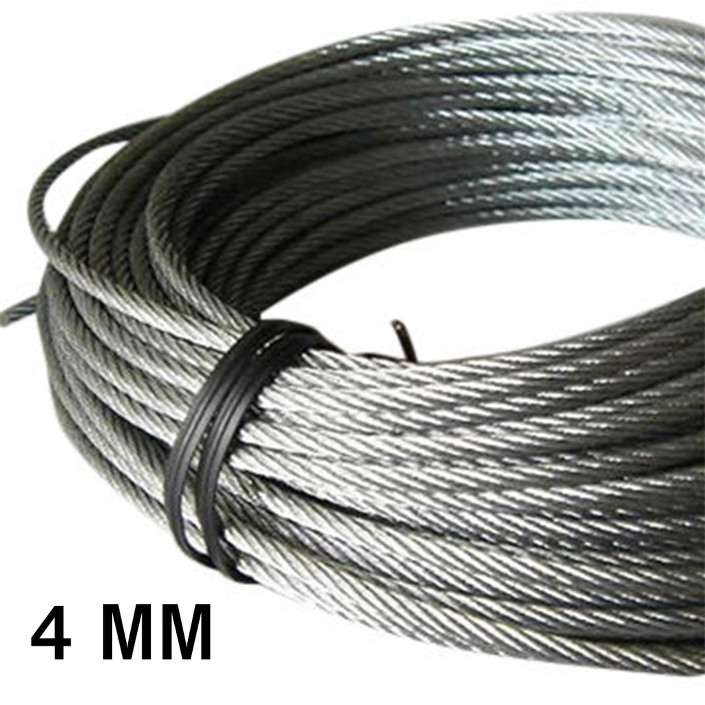 4mm stainless wire rope 4mm wire rope Alternating rope | Shopee Philippines