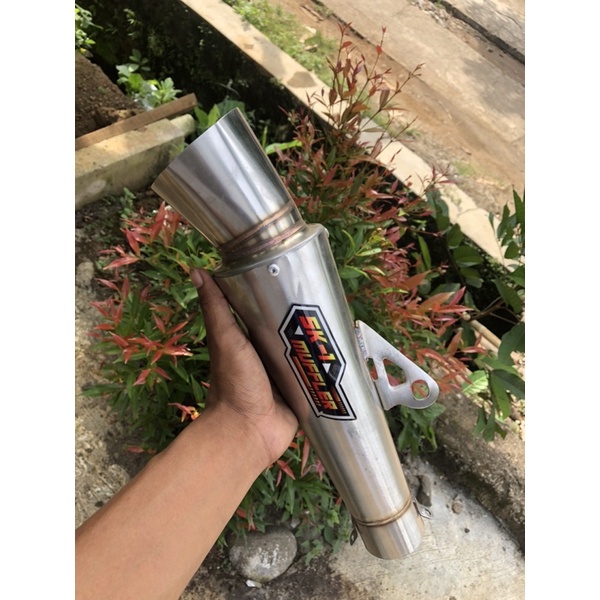 Original SLINCER Tube SK1 muffler SEGI6 DM50mm model DPJ bss dsm | Shopee Philippines