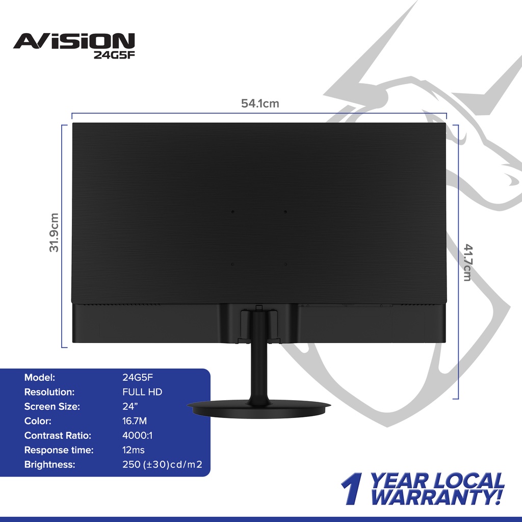 Avision 24inch Full HD LED Monitor 24G5F | Shopee Philippines