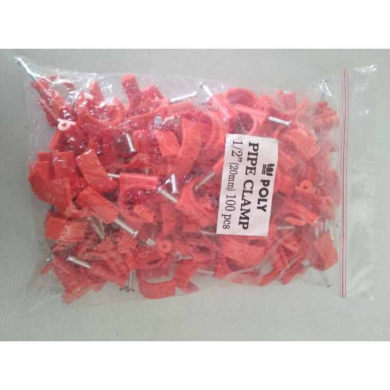 Poly Clamp 1/2 Orange (20mm) | Shopee Philippines