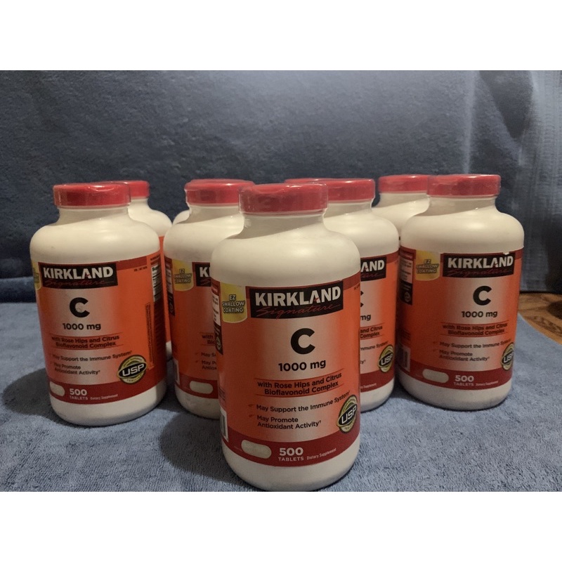 Kirkland Signature C 1000mg with Rosehips and Bioflavanoid Complex ...