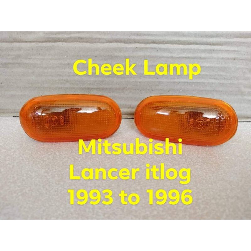 Cheek Lamp Fender Light Mitsubishi Lancer Itlog / hotdog 1993 to 1996 ...