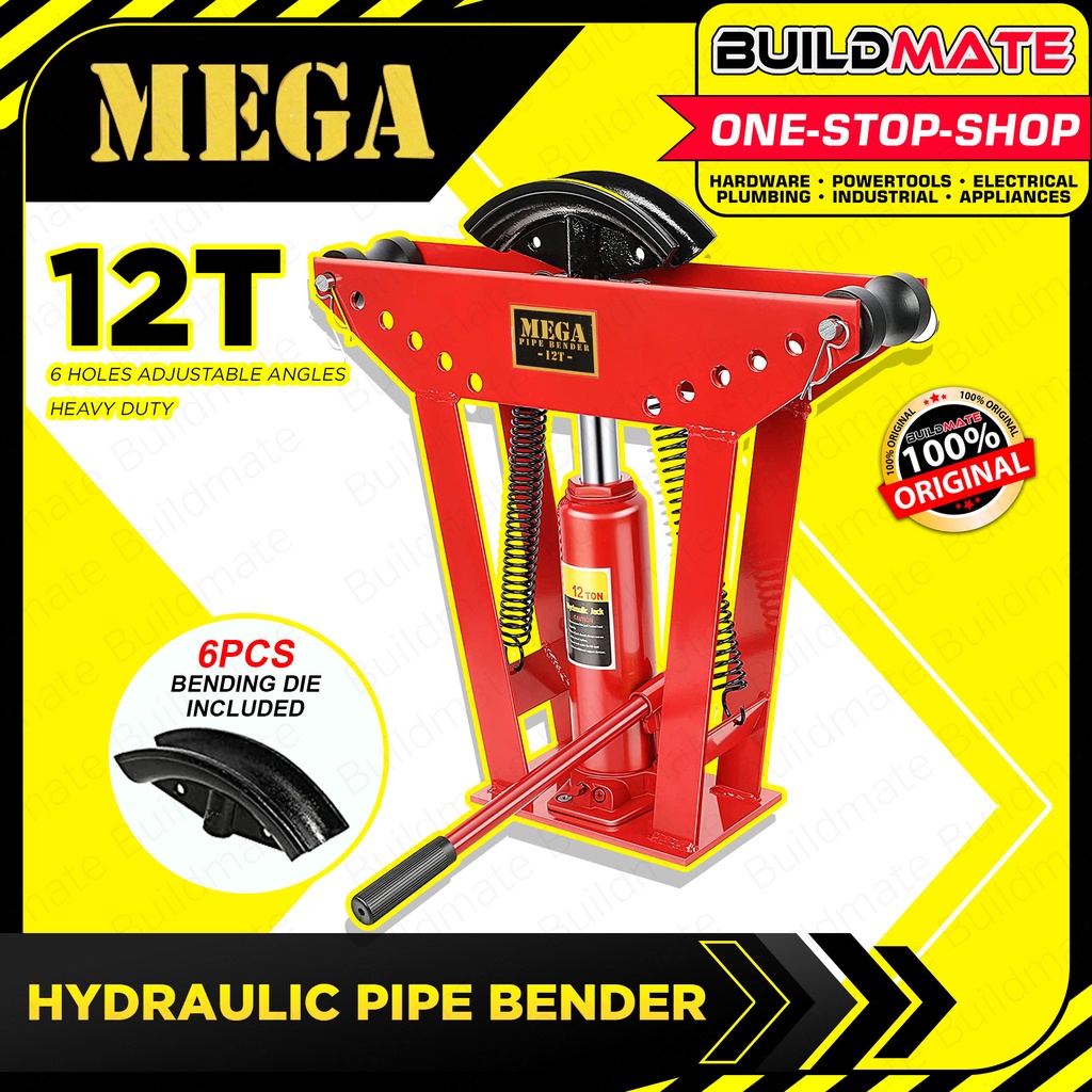 Mega Hydraulic Pipe Bender 12 Tons PBEND12 100% ORIGINAL / AUTHENTIC ...