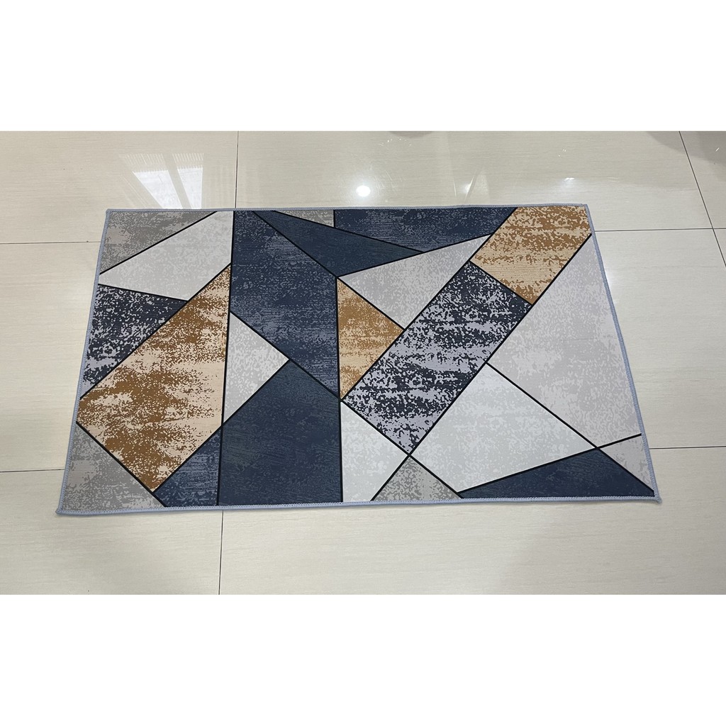120x80cm Modern Carpet for Home Living Decoration Geometric Pattern ...