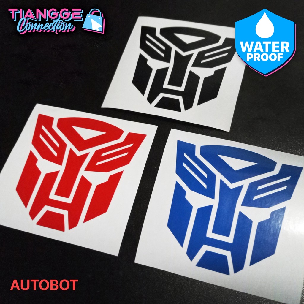 AUTOBOT TRANSFORMERS STICKER vinyl decal for phone, pc, laptop, fuel ...