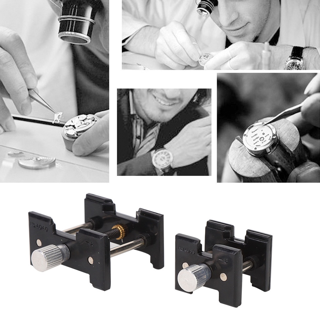 [Ready Stock] Henye 2pcs/Set Plastic Watch Movement Holder Fixed Base ...