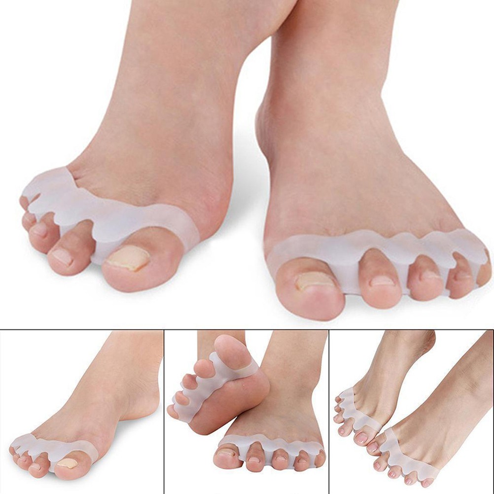 [READY STOCK] Pair of Toe Spacers Rubber Toe Stretchers for Sports ...