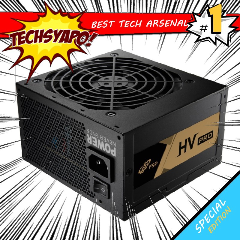 FSP HV Pro 550w Power Supply Unit PSU 80 Plus Bronze Certified | Shopee ...