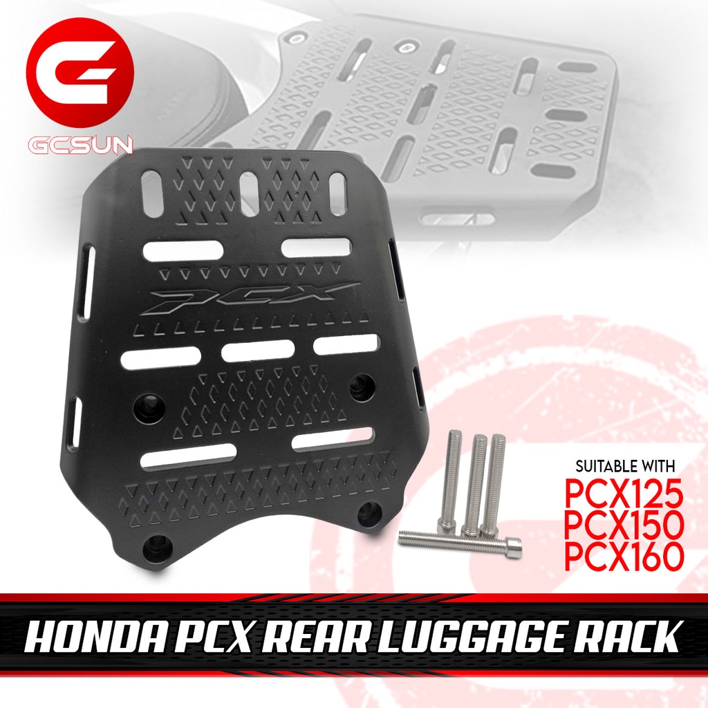 HONDA PCX REAR LUGGAGE RACK - GCSUN MOTORCYCLE | Shopee Philippines