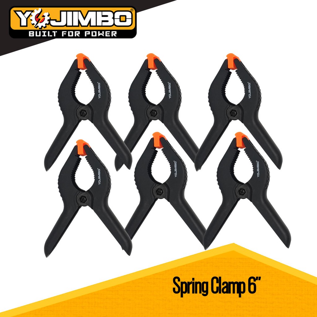 Spring Clamp 6" ( Set of 4 pcs ) | Shopee Philippines