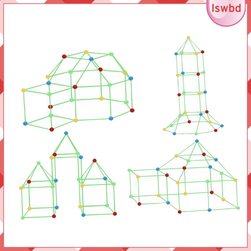 [Limit Time] 120pcs/set Fort Building Kits Forts Builder Build Making ...