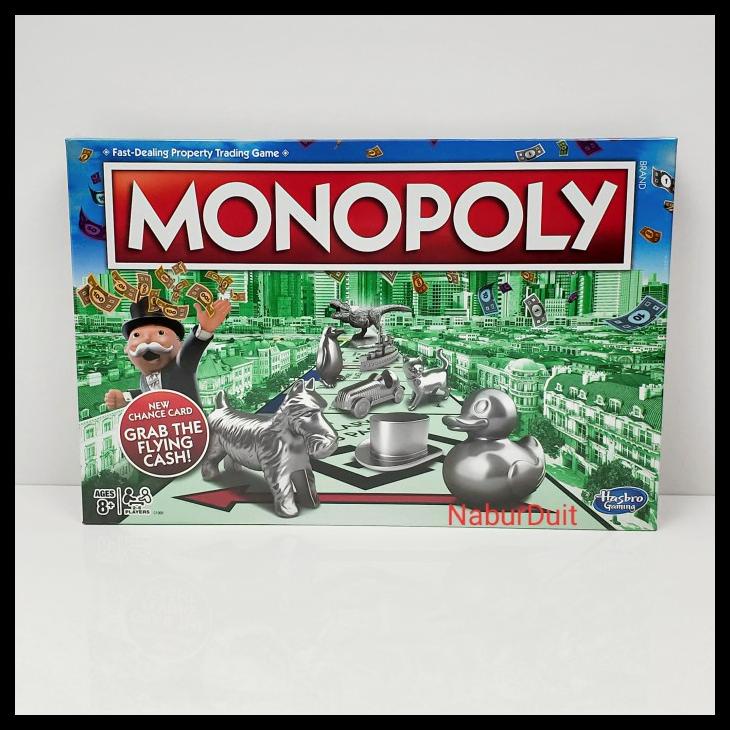 Monopoly CLASSIC GAME BOARD ORIGINAL HASBRO MONOPOLY BOARD | Shopee ...